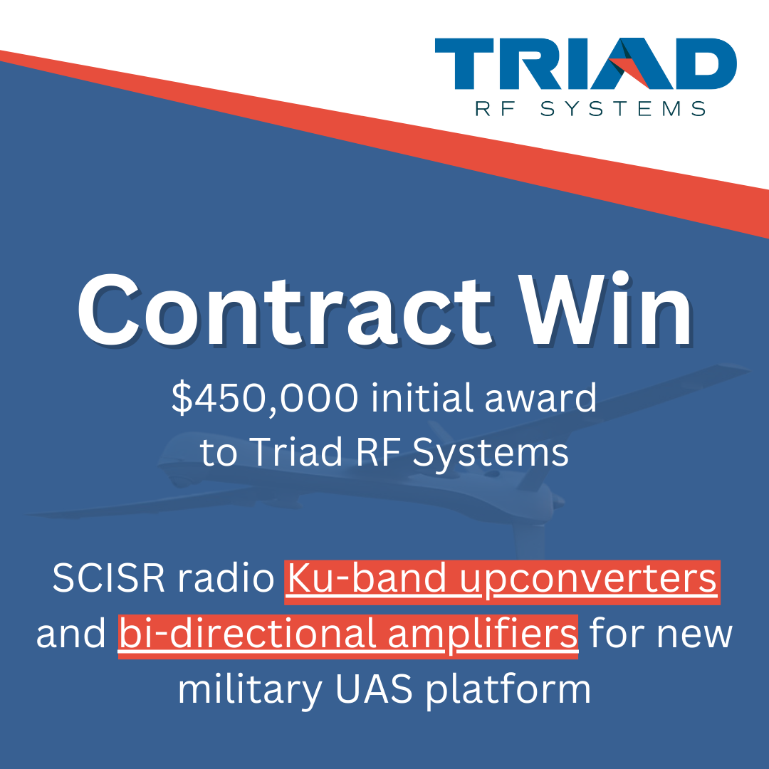 Triad RF Systems Secures Contract Win to Strengthen UAS Communication ...